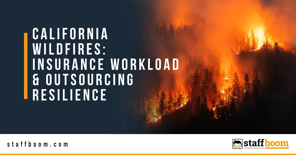 California Wildfires: Insurance Workload & Outsourcing Resilience ...